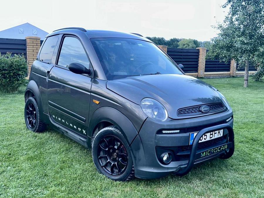 Brūns Microcar Mgo 2018 Kauņa, ar dzinēja tilpumu 0.00 L un nobraukumu 94 tūkst. km par 5500 €, foto 1 vietnē AUTOMOTO.COM.LV