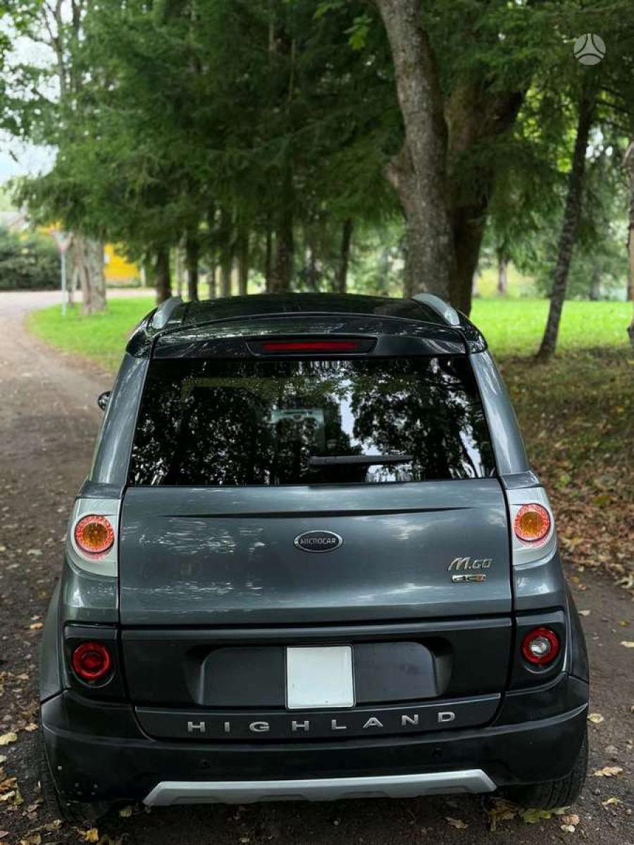 Pelēks Microcar Mgo 2015 Tauragė, ar dzinēja tilpumu 0.00 L un nobraukumu 53 tūkst. km par 5700 €, foto 6 vietnē AUTOMOTO.COM.LV