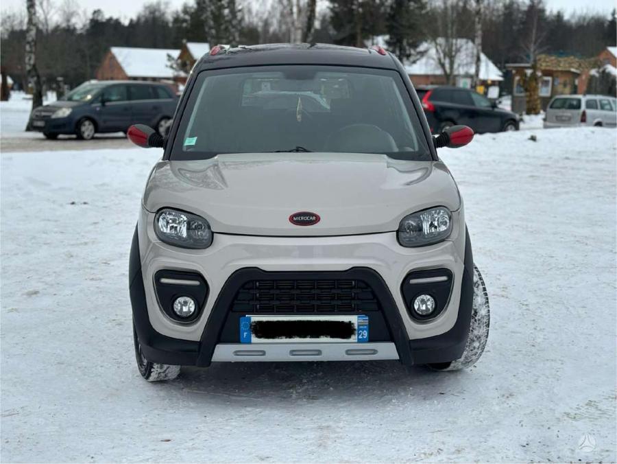 Pelēks Microcar Mgo 2021 Tauragė, ar dzinēja tilpumu 0.00 L un nobraukumu 28 tūkst. km par 7300 €, foto 2 vietnē AUTOMOTO.COM.LV