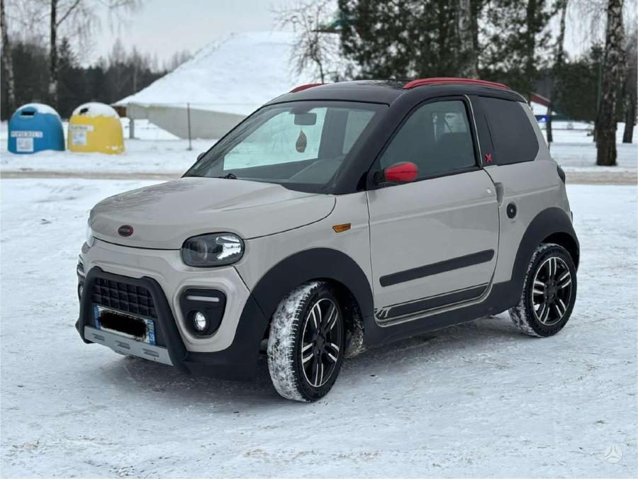 Pelēks Microcar Mgo 2021 Tauragė, ar dzinēja tilpumu 0.00 L un nobraukumu 28 tūkst. km par 7300 €, foto 3 vietnē AUTOMOTO.COM.LV