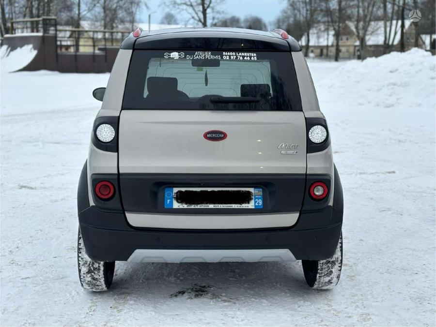 Pelēks Microcar Mgo 2021 Tauragė, ar dzinēja tilpumu 0.00 L un nobraukumu 28 tūkst. km par 7300 €, foto 7 vietnē AUTOMOTO.COM.LV