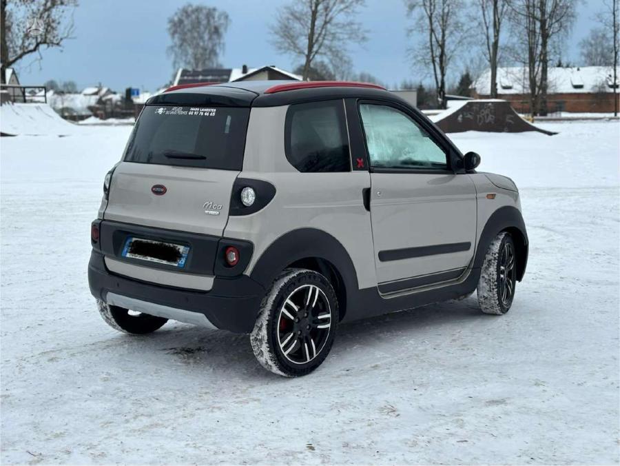 Pelēks Microcar Mgo 2021 Tauragė, ar dzinēja tilpumu 0.00 L un nobraukumu 28 tūkst. km par 7300 €, foto 8 vietnē AUTOMOTO.COM.LV