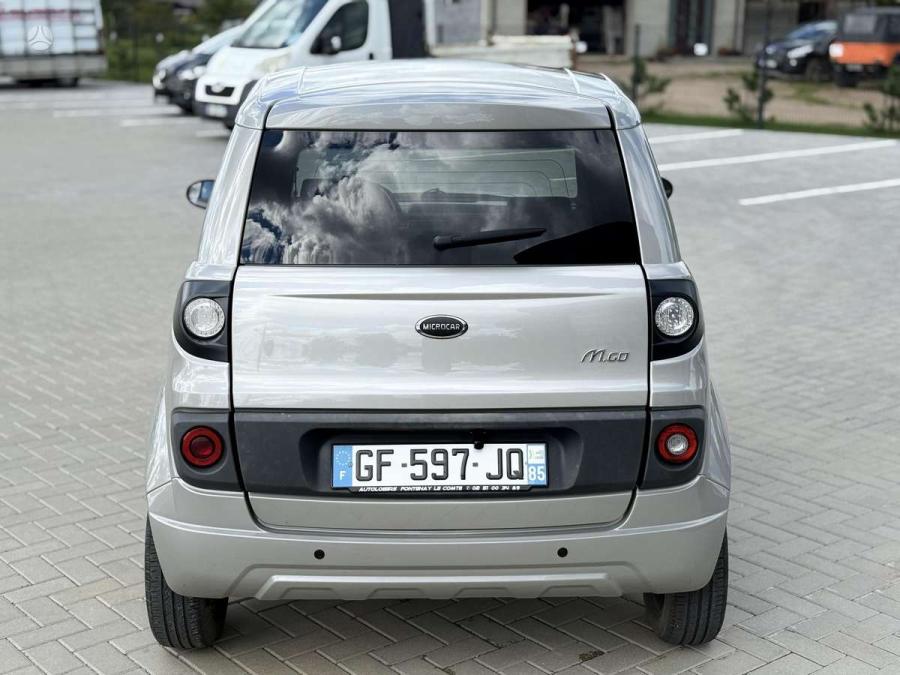 Grey Microcar Mgo 2022 in Taurage, with an engine capacity of 0.48 L and mileage of 37 thousand km for 8200 €, photo 6 on AUTOMOTO.COM.LV
