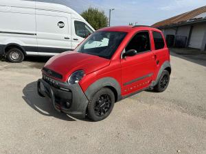 Sarkans Microcar Mgo 2016 Tauragė, ar dzinēja tilpumu 4.90 L un nobraukumu 57 tūkst. km par 3200 €, foto  vietnē AUTOMOTO.COM.LV