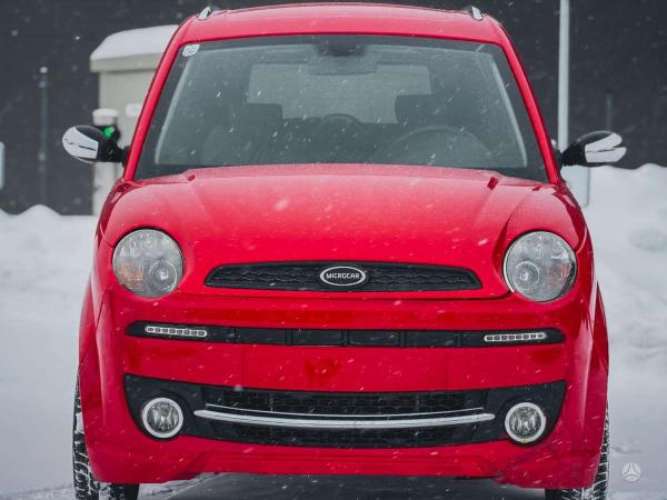 Red Microcar Mgo 2017 in Klaipeda, with an engine capacity of 0.49 L and mileage of 47 thousand km for 5799 €, photo 3 on AUTOMOTO.COM.LV