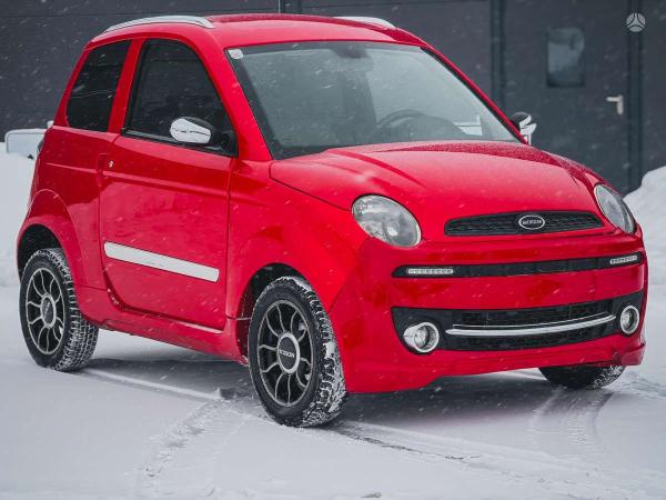 Red Microcar Mgo 2017 in Klaipeda, with an engine capacity of 0.49 L and mileage of 47 thousand km for 5799 €, photo 5 on AUTOMOTO.COM.LV