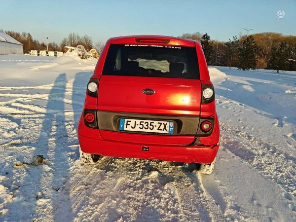 Red Microcar Mgo 2019 in Taurage, with an engine capacity of 0.50 L and mileage of 36 thousand km for 4850 €, photo 9 on AUTOMOTO.COM.LV