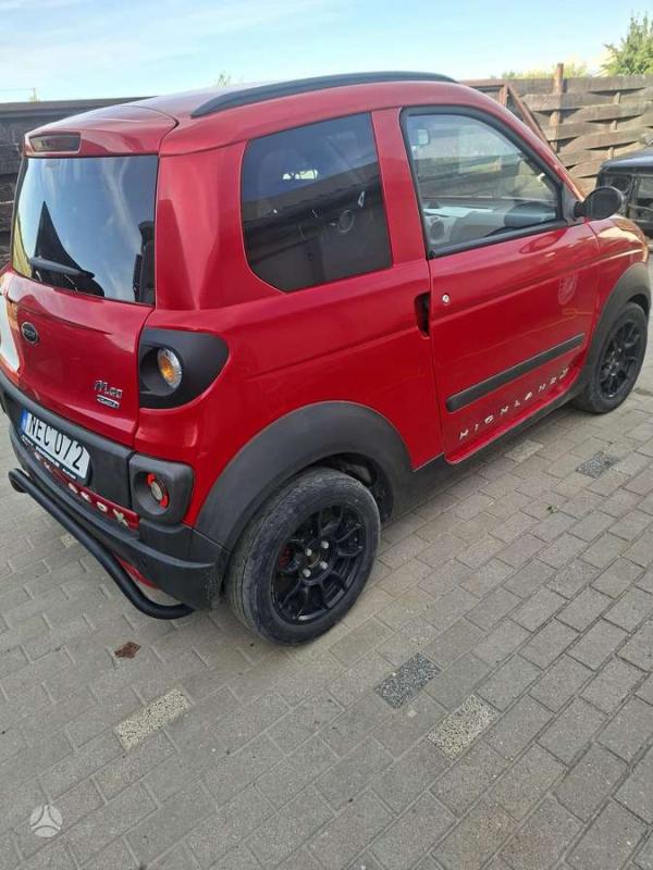 Red Microcar Mgo 2016 in Kretinga, with an engine capacity of 0.48 L and mileage of 77 thousand km for 4500 €, photo 1 on AUTOMOTO.COM.LV