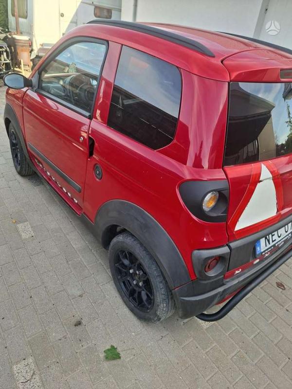 Red Microcar Mgo 2016 in Kretinga, with an engine capacity of 0.48 L and mileage of 77 thousand km for 4500 €, photo 3 on AUTOMOTO.COM.LV