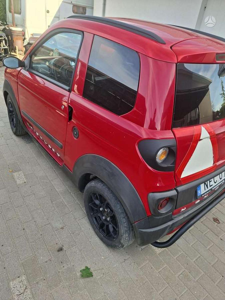 Red Microcar Mgo 2016 in Kretinga, with an engine capacity of 0.48 L and mileage of 77 thousand km for 4500 €, photo 4 on AUTOMOTO.COM.LV