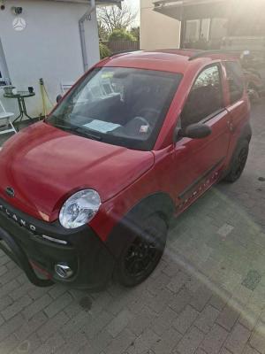 Red Microcar Mgo 2016 in Kretinga, with an engine capacity of 0.48 L and mileage of 77 thousand km for 4500 €, photo 5 on AUTOMOTO.COM.LV