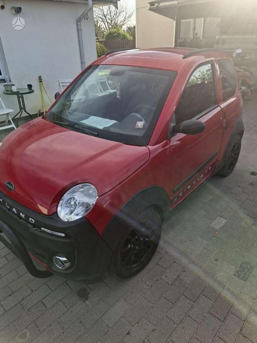 Red Microcar Mgo 2016 in Kretinga, with an engine capacity of 0.48 L and mileage of 77 thousand km for 4500 €, photo 5 on AUTOMOTO.COM.LV