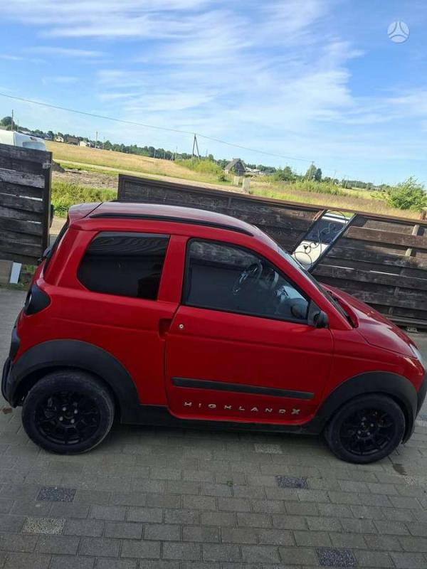Red Microcar Mgo 2016 in Kretinga, with an engine capacity of 0.48 L and mileage of 77 thousand km for 4500 €, photo 8 on AUTOMOTO.COM.LV