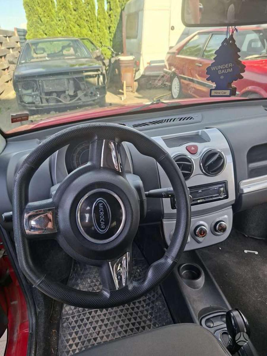 Red Microcar Mgo 2016 in Kretinga, with an engine capacity of 0.48 L and mileage of 77 thousand km for 4500 €, photo 16 on AUTOMOTO.COM.LV