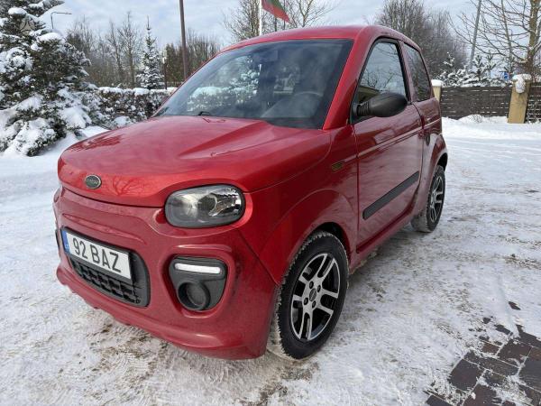 Sarkans Microcar Mgo 2020 Viļņa, ar dzinēja tilpumu 0.48 L un nobraukumu 16 tūkst. km par 7500 €, foto 1 vietnē AUTOMOTO.COM.LV