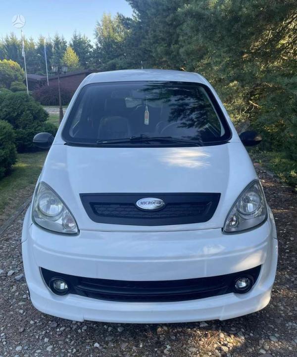 White Microcar Mgo 2010 in Klaipeda, with an engine capacity of 0.52 L and mileage of 65 thousand km for 4900 €, photo 1 on AUTOMOTO.COM.LV
