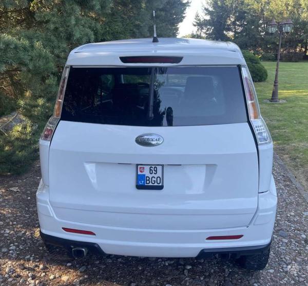 White Microcar Mgo 2010 in Klaipeda, with an engine capacity of 0.52 L and mileage of 65 thousand km for 4900 €, photo 4 on AUTOMOTO.COM.LV