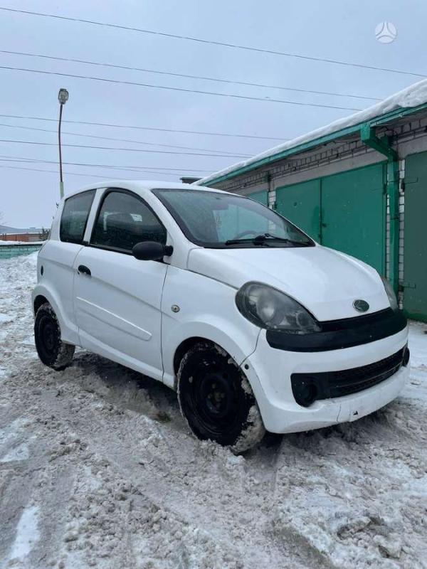 White Microcar Mgo 2012 in Kaunas, with an engine capacity of 0.50 L and mileage of 46 thousand km for 3450 €, photo 1 on AUTOMOTO.COM.LV