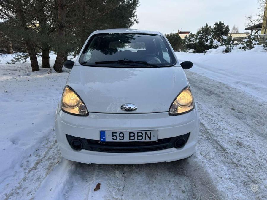 Balts Microcar Mgo 2012 Kauņa, ar dzinēja tilpumu 0.51 L un nobraukumu 80 tūkst. km par 3250 €, foto 2 vietnē AUTOMOTO.COM.LV
