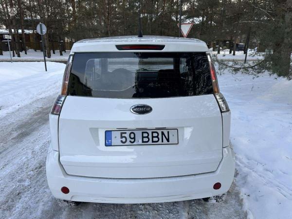 White Microcar Mgo 2012 in Kaunas, with an engine capacity of 0.51 L and mileage of 80 thousand km for 3250 €, photo 6 on AUTOMOTO.COM.LV