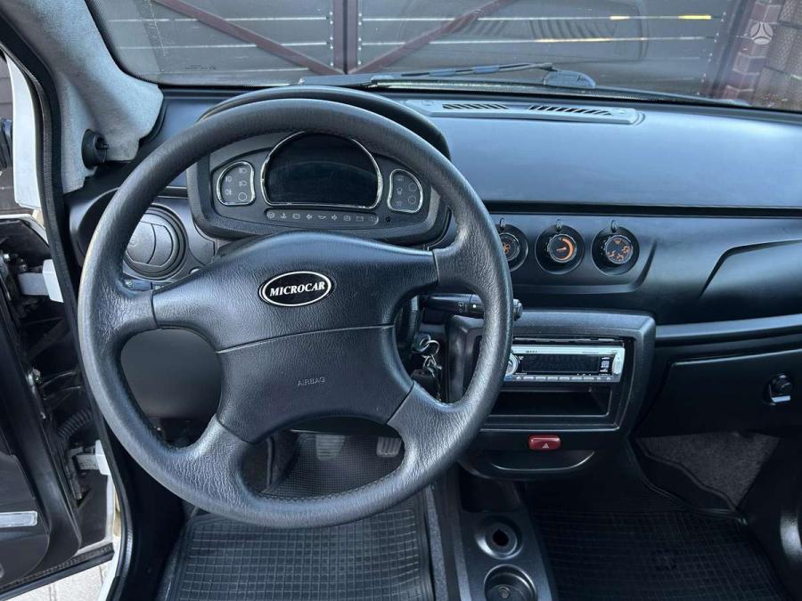 Balts Microcar Mgo 2012 Birštonas, ar dzinēja tilpumu 0.50 L un nobraukumu 6 tūkst. km par 3840 €, foto 13 vietnē AUTOMOTO.COM.LV