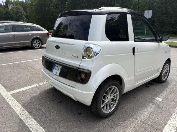 White Microcar Mgo 2016 in Palanga, with an engine capacity of 0.51 L and mileage of 73 thousand km for 4750 €, photo 3 on AUTOMOTO.COM.LV