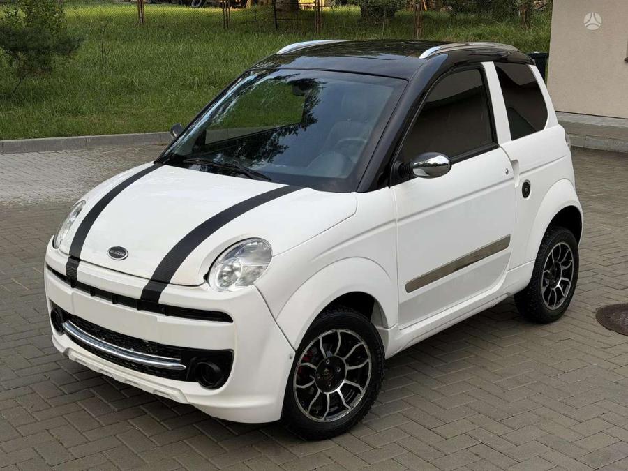Balts Microcar Mgo 2016 Prienai, ar dzinēja tilpumu 0.50 L un nobraukumu 72 tūkst. km par 3650 €, foto 1 vietnē AUTOMOTO.COM.LV
