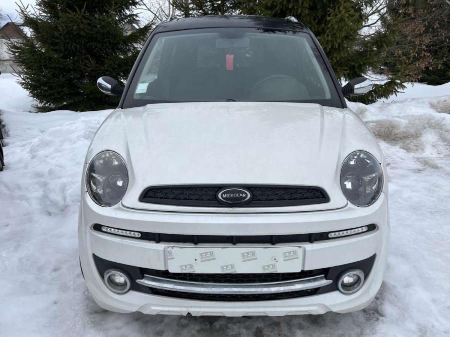 White Microcar Mgo 2017 in Taurage, with an engine capacity of 0.48 L and mileage of 46 thousand km for 3700 €, photo 2 on AUTOMOTO.COM.LV