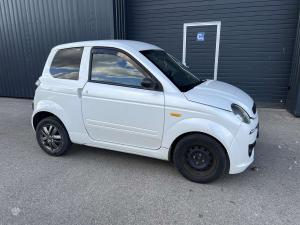 White Microcar Mgo 2018 in Alytus, with an engine capacity of 0.50 L and mileage of 95 thousand km for 3950 €, photo 4 on AUTOMOTO.COM.LV
