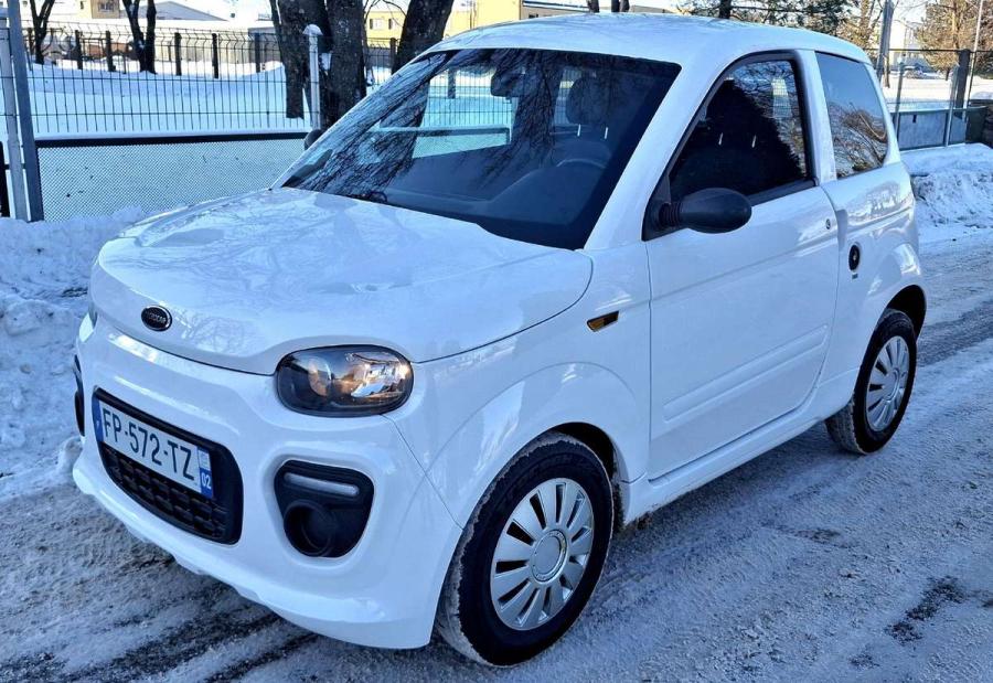 Balts Microcar Mgo 2020 Tauragė, ar dzinēja tilpumu 0.50 L un nobraukumu 29 tūkst. km par 5700 €, foto 2 vietnē AUTOMOTO.COM.LV
