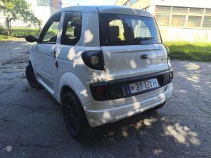 White Microcar Mgo 2021 in Kaunas, with an engine capacity of 0.00 L and mileage of 28 thousand km for 7999 €, photo 4 on AUTOMOTO.COM.LV