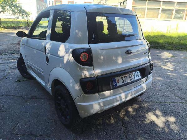 White Microcar Mgo 2021 in Kaunas, with an engine capacity of 0.00 L and mileage of 28 thousand km for 7999 €, photo 5 on AUTOMOTO.COM.LV