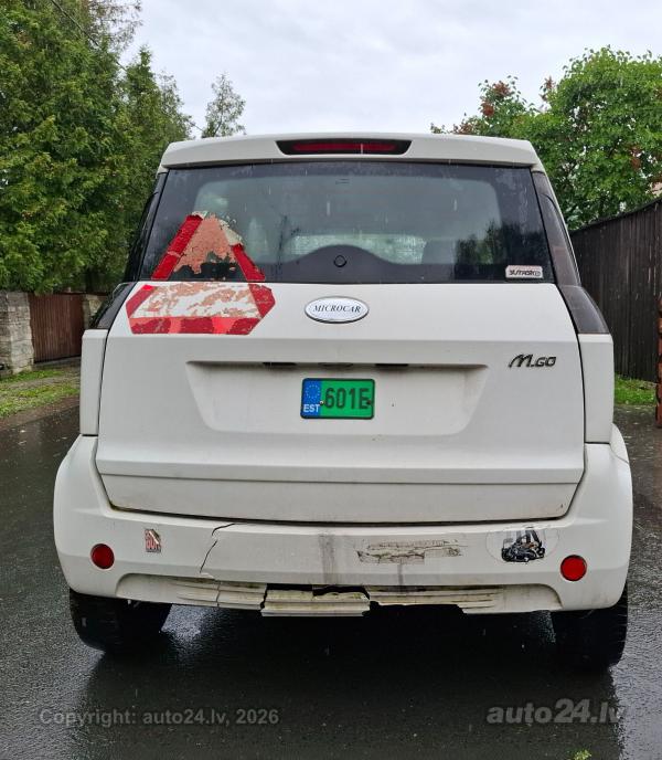 Balts Microcar M.GO 2011 Tallina, ar dzinēja tilpumu 0.51 L un nobraukumu 0 tūkst. km par 1700 €, foto 5 vietnē AUTOMOTO.COM.LV