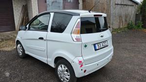 White Microcar Mgo 2010 in Siauliai, with an engine capacity of 0.51 L and mileage of 43 thousand km for 4999 €, photo 3 on AUTOMOTO.COM.LV
