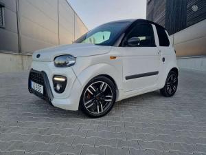 White Microcar Mgo 2023 in Siauliai, with an engine capacity of 0.48 L and mileage of 16 thousand km for 7900 €, photo  on AUTOMOTO.COM.LV