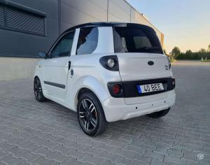 White Microcar Mgo 2023 in Siauliai, with an engine capacity of 0.48 L and mileage of 16 thousand km for 7900 €, photo 6 on AUTOMOTO.COM.LV
