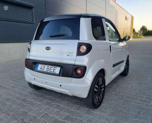 White Microcar Mgo 2023 in Siauliai, with an engine capacity of 0.48 L and mileage of 16 thousand km for 7900 €, photo 13 on AUTOMOTO.COM.LV