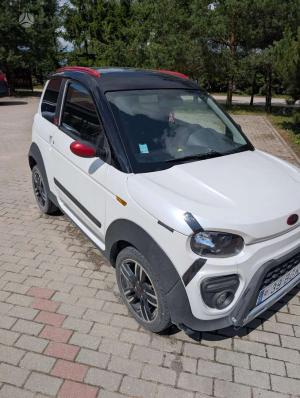 Белый Микрокар Mgo 2021 в Клайпеда, объемом двигателя 0.00 л и пробегом 24 тыс. км за 7400 €, фото 3 на AUTOMOTO.COM.LV