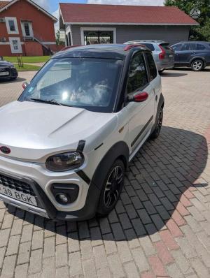 Белый Микрокар Mgo 2021 в Клайпеда, объемом двигателя 0.00 л и пробегом 24 тыс. км за 7400 €, фото 5 на AUTOMOTO.COM.LV