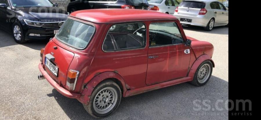 Sarkans MINI 1000 1989 Limbaži, ar dzinēja tilpumu 1.00 L un nobraukumu 99 tūkst. km par 3750 €, foto 6 vietnē AUTOMOTO.COM.LV