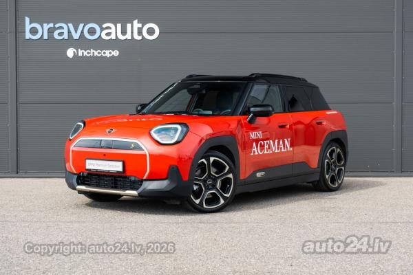 Red MINI Aceman 2025 in Tartu, with an engine capacity of 0.00 L and mileage of 7 thousand km for 38990 €, photo 1 on AUTOMOTO.COM.LV