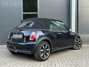 Blue MINI Cabrio 2008 in Talsi, with an engine capacity of 1.60 L and mileage of 155 thousand km for 6490 €, photo 9 on AUTOMOTO.COM.LV