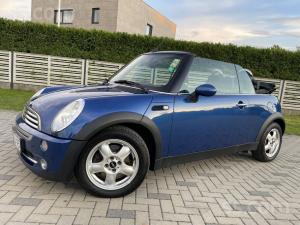 Blue MINI Cabrio 2008 in Riga, with an engine capacity of 1.60 L and mileage of 269 thousand km for 2999 €, photo 13 on AUTOMOTO.COM.LV