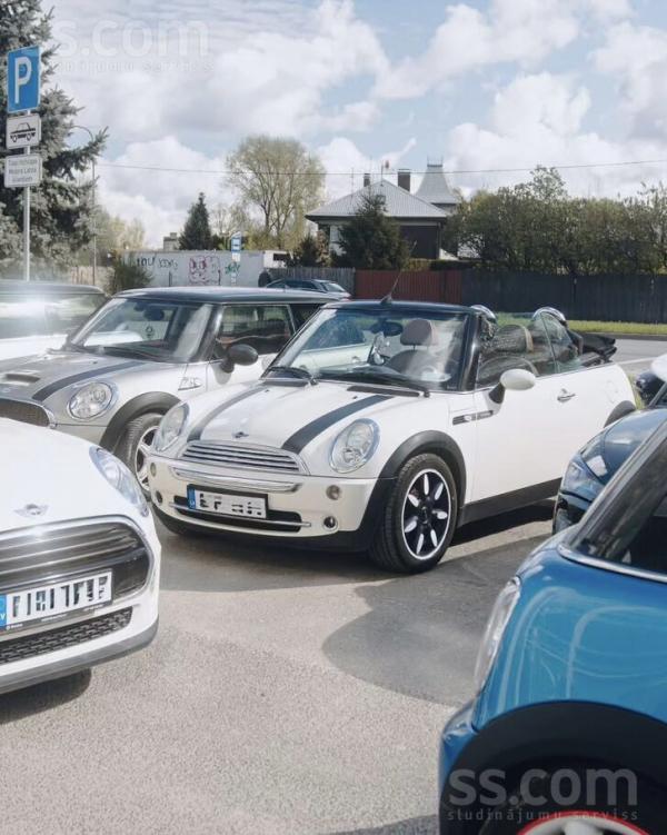 MINI Cabrio 2008 Jūrmala, ar dzinēja tilpumu 1.60 L un nobraukumu 175 tūkst. km par 4950 €, foto 1 vietnē AUTOMOTO.COM.LV