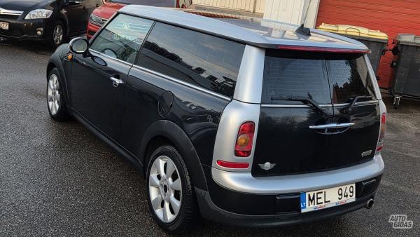 Black MINI Clubman 2008 in Klaipeda, with an engine capacity of 1.60 L and mileage of 321 thousand km for 2900 €, photo 7 on AUTOMOTO.COM.LV