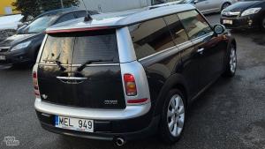 Black MINI Clubman 2008 in Klaipeda, with an engine capacity of 1.60 L and mileage of 321 thousand km for 2900 €, photo 9 on AUTOMOTO.COM.LV