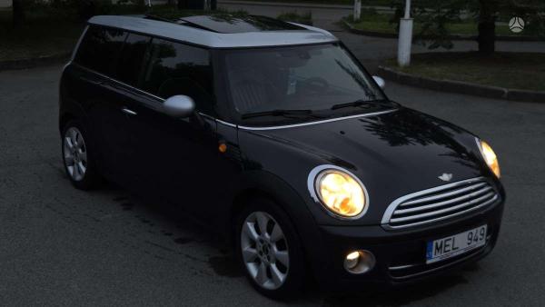 Black MINI Clubman 2008 in Klaipeda, with an engine capacity of 1.60 L and mileage of 321 thousand km for 2700 €, photo 2 on AUTOMOTO.COM.LV
