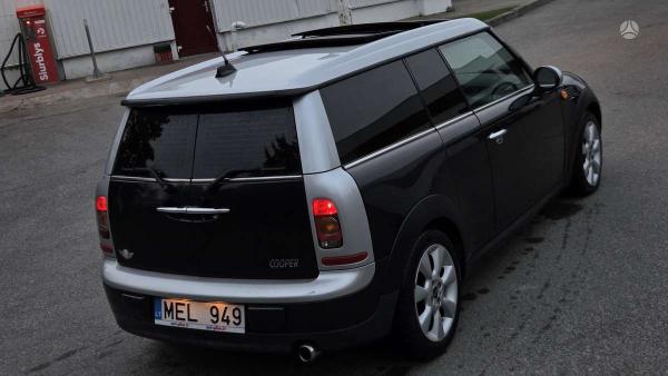 Black MINI Clubman 2008 in Klaipeda, with an engine capacity of 1.60 L and mileage of 321 thousand km for 2700 €, photo 8 on AUTOMOTO.COM.LV