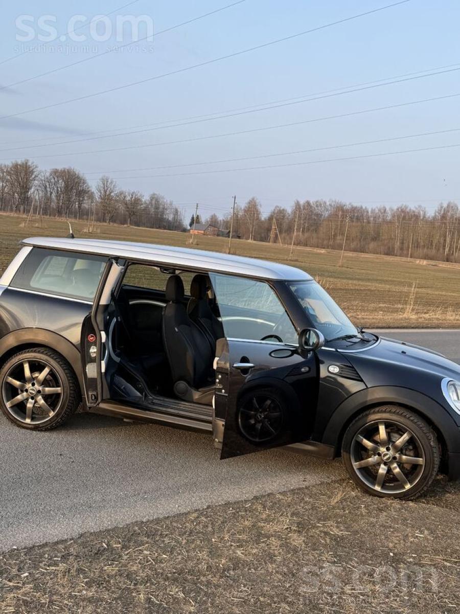 Melns MINI Clubman 2009 Aizkraukle, ar dzinēja tilpumu 1.60 L un nobraukumu 0 tūkst. km par 2550 €, foto 5 vietnē AUTOMOTO.COM.LV