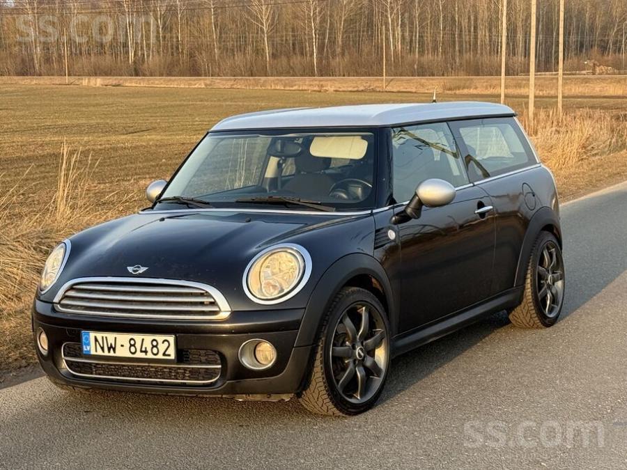 Melns MINI Clubman 2009 Aizkraukle, ar dzinēja tilpumu 1.60 L un nobraukumu 0 tūkst. km par 2550 €, foto 14 vietnē AUTOMOTO.COM.LV